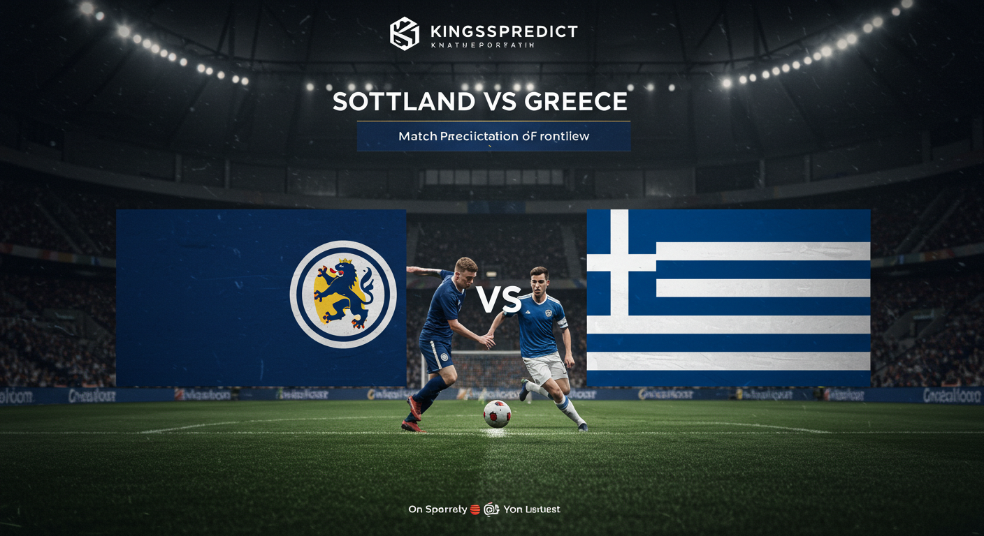 Scotland vs Greece Match Preview and Prediction | Kingspredict.com