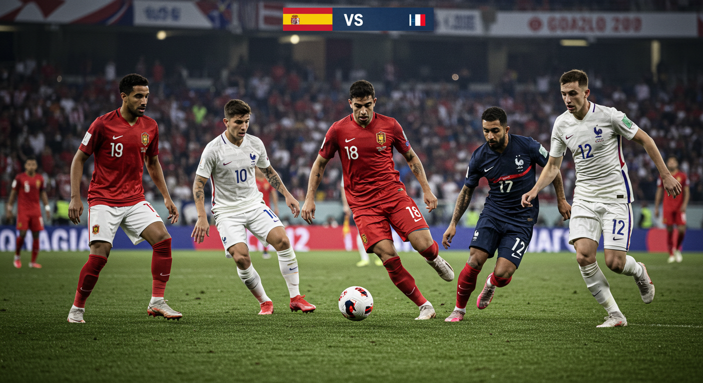 Spain vs France Match Preview and Prediction | Kingspredict.com